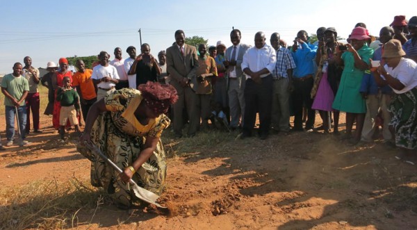 Breaking Ground for Education in Gwanda, Zimbabwe - Maranatha